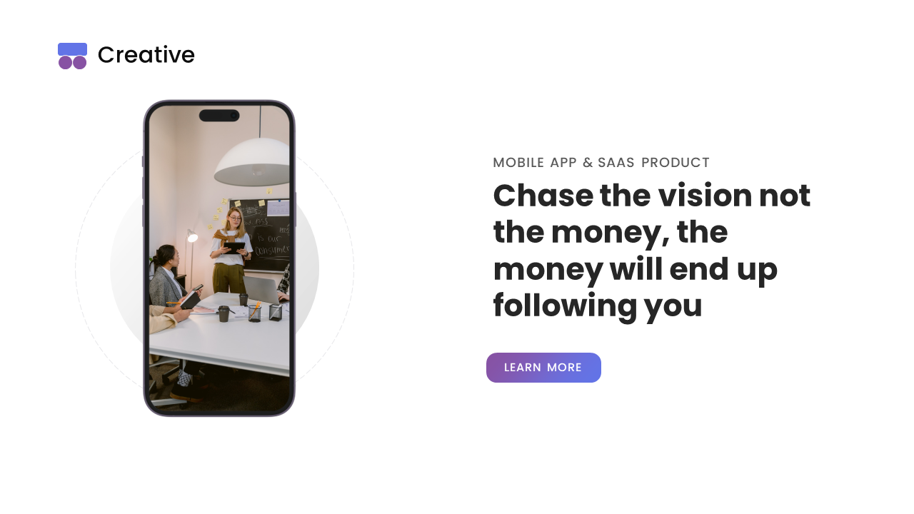 Creative Mobile App And Saas Powerpoint Template Presentation Templates